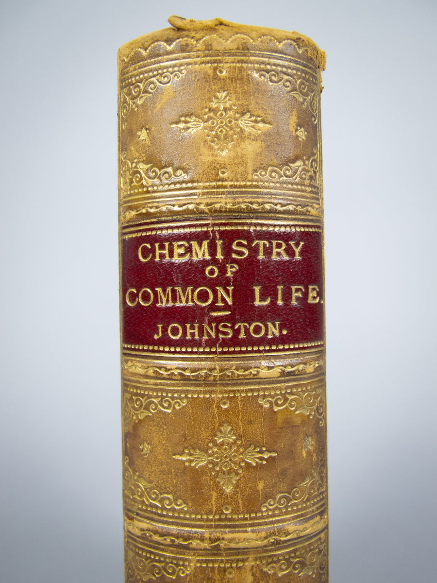 1880 Chemistry Of Common Life by James F. W. Johnston (New Edition ...